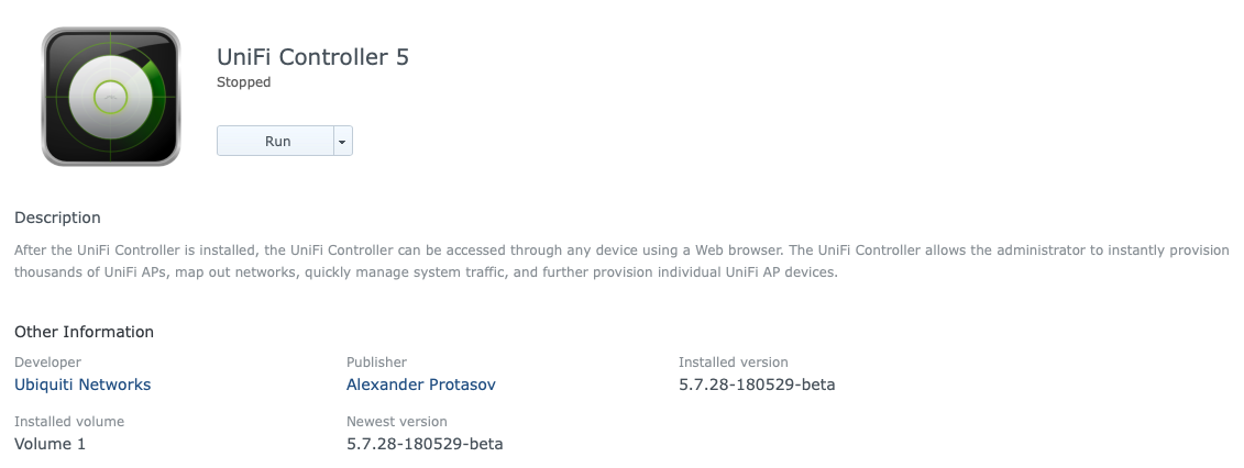 Upgrading Unifi Controller to Unifi SDN Controller on your Synology NAS ... Upgrading Unifi Controller to Unifi SDN Controller on your Synology NAS ...